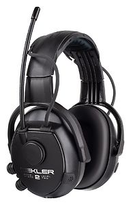 ZEKLER 412RD HÖRSELKÅPOR MED MEDHÖRNING OCH RADIO